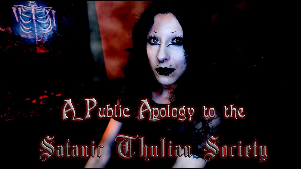 Orlee Stewart's Public Apology to the Satanic Thulian Society - YouTube