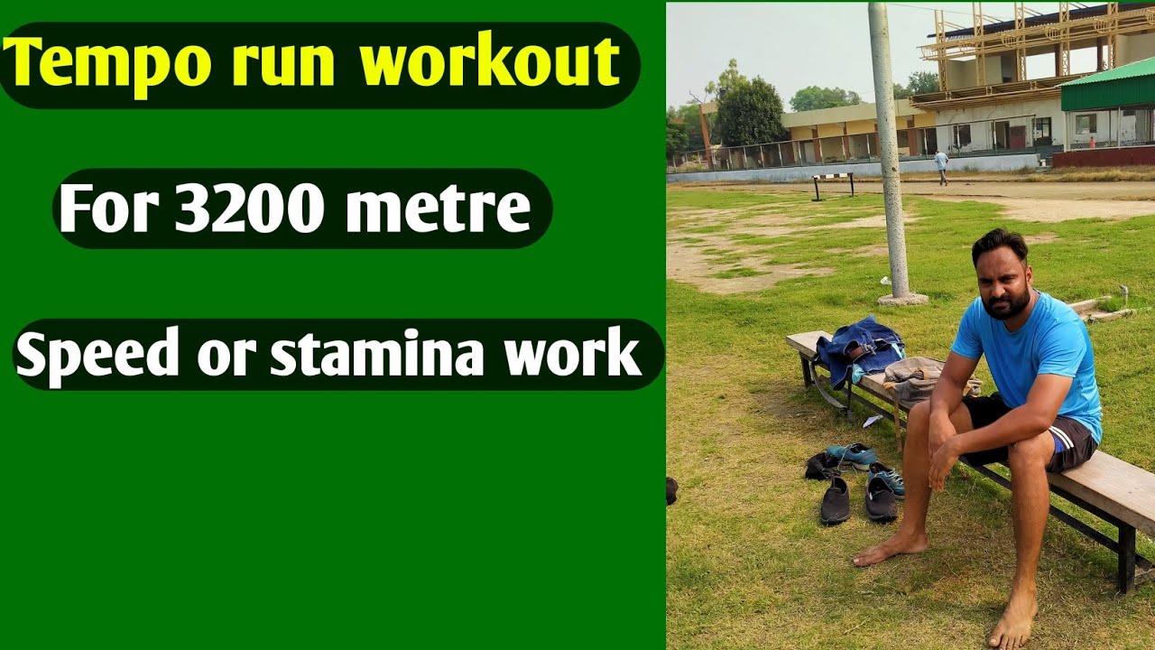 How to do tempo run for 3200 Metre running. - YouTube
