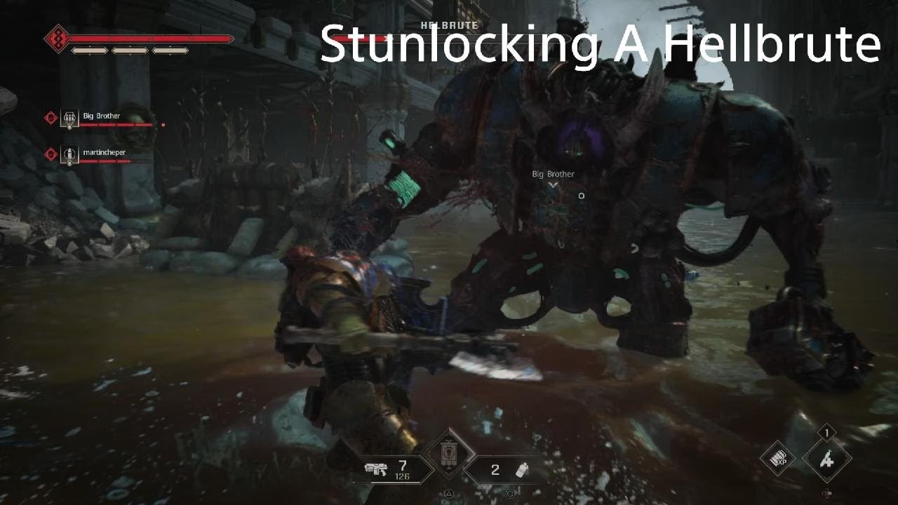 Stunlocking A Hellbrute With Charged Shield Bash - Warhammer 40000 ...