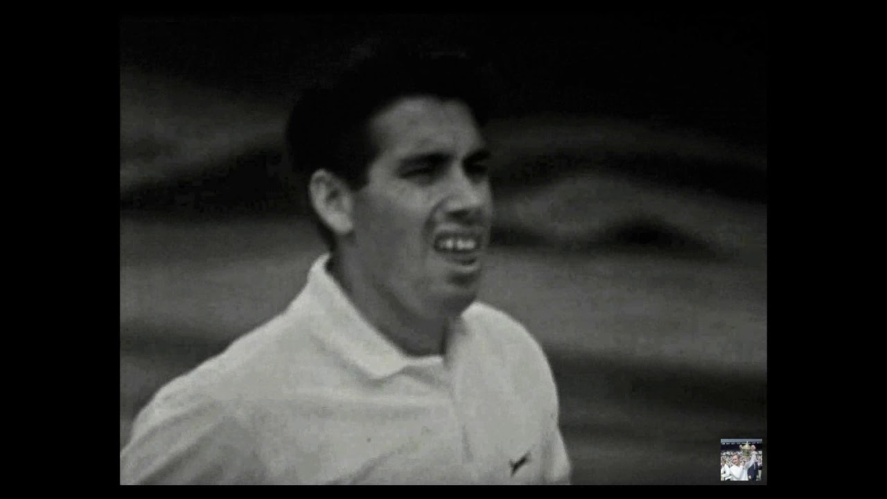 Wimbledon 1966 Final - Manolo Santana (4) vs Dennis Ralston (6) - YouTube