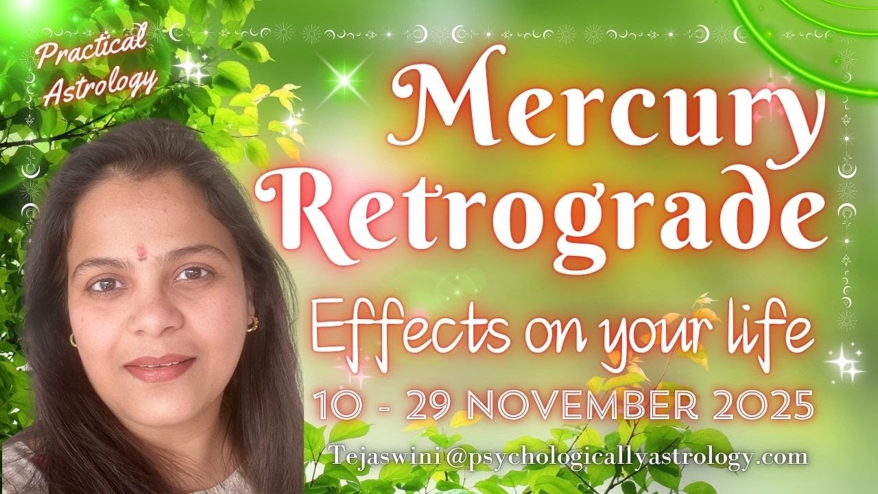 Utilise the Mercury Retrograde energy in Nov 2025 - YouTube