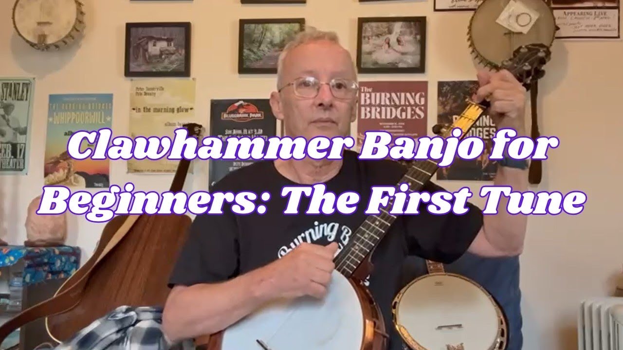 Clawhammer Banjo For Beginners: The First Tune - YouTube