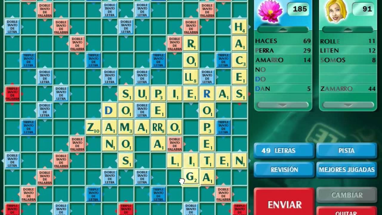 Scrabble (PC) - castellano - YouTube