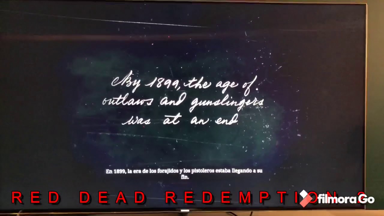 INTRO: RED DEAD REDEMPTION 2 - YouTube