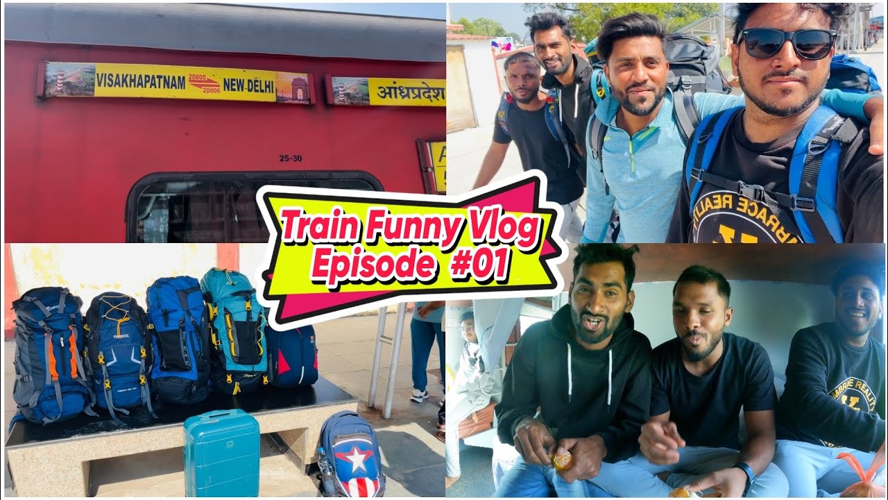 Train Journey From Kaghaznagar To Agra | AP Express | Episode-1 | Epic ...