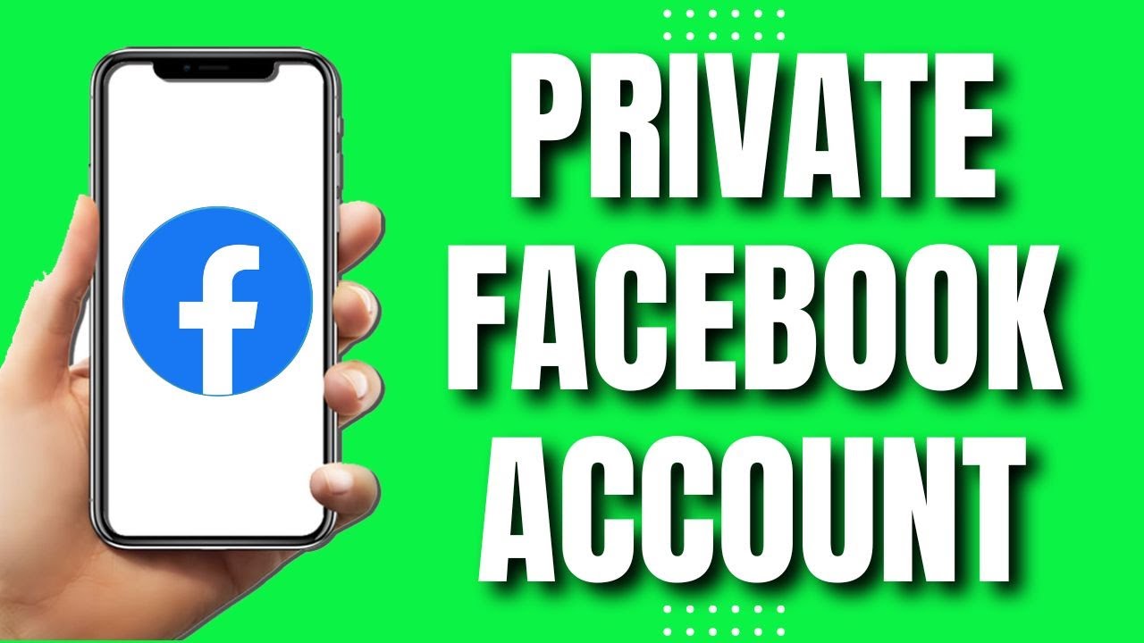 How to Private Your Facebook Account (QUICK) - YouTube