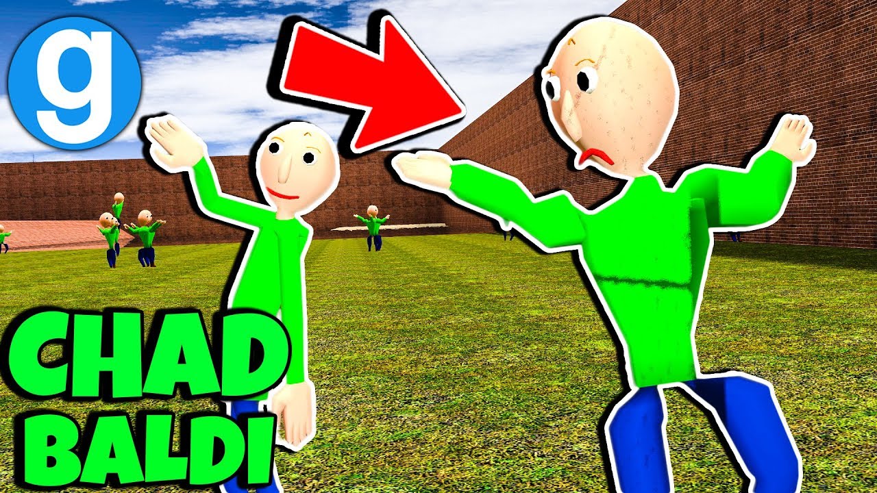 Brand New Baldi's Basics in Education and Learning The Chad Meme Gmod ...