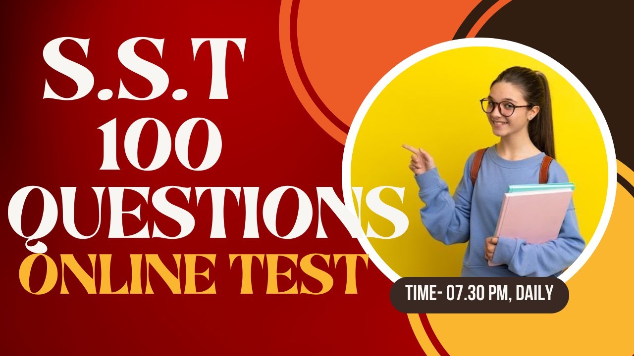 LIVE 10TH CBSE SST TEST 100 MARKS / 100 QUESTIONS DAILY NEW SERIES ...