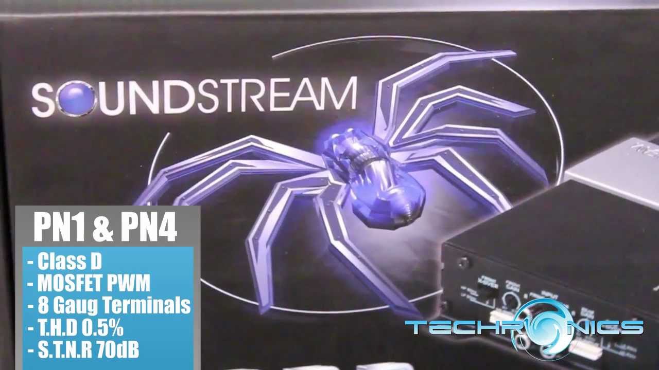 PN Series Amps From SoundStream - YouTube