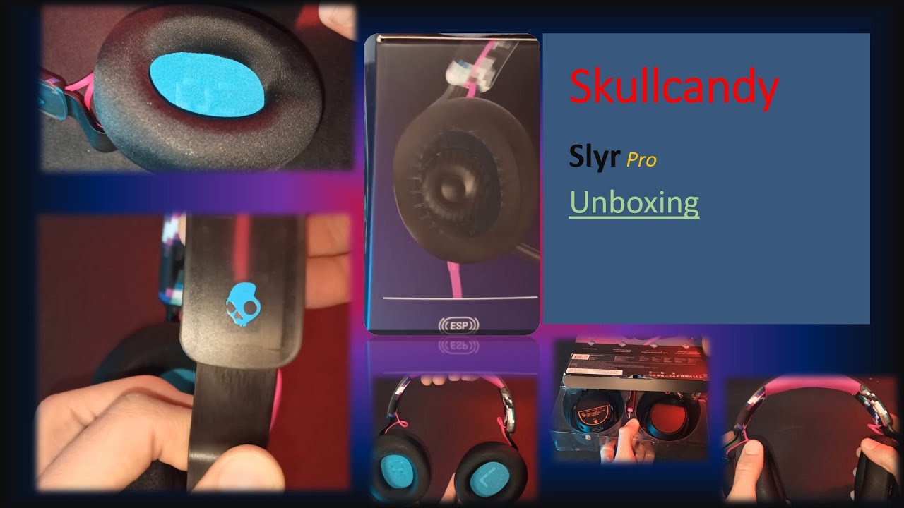 Skullcandy Slyr pro headset unboxing - YouTube