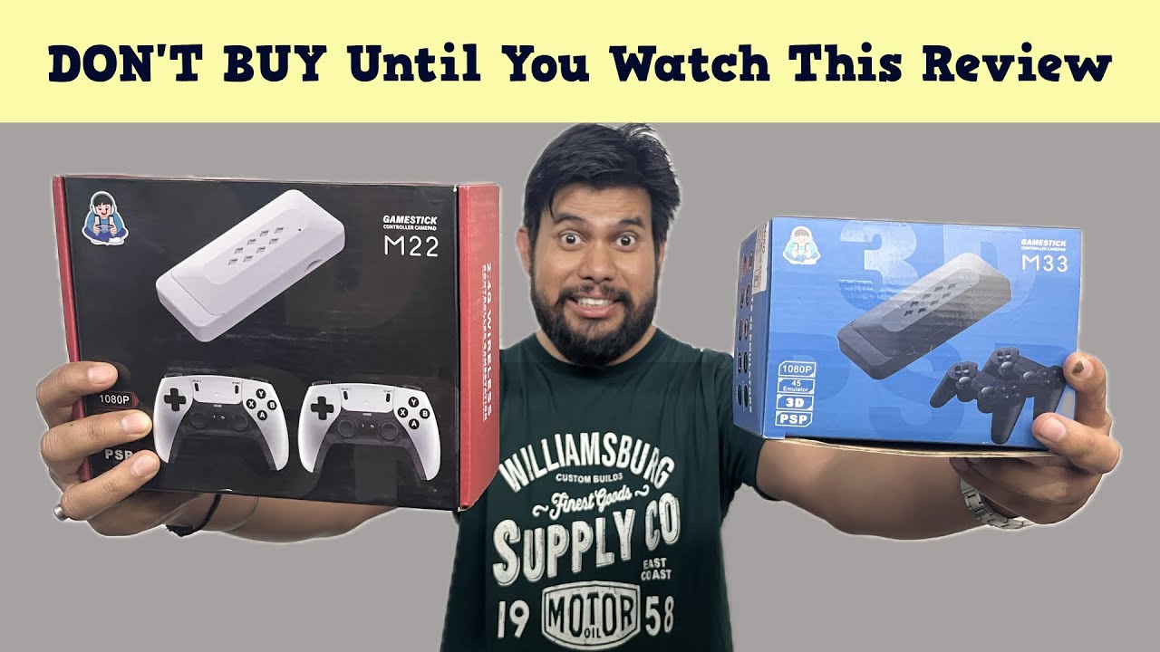 Gaming Sticks M22 or M33 What's Best | Review & Gameplay Experience ...