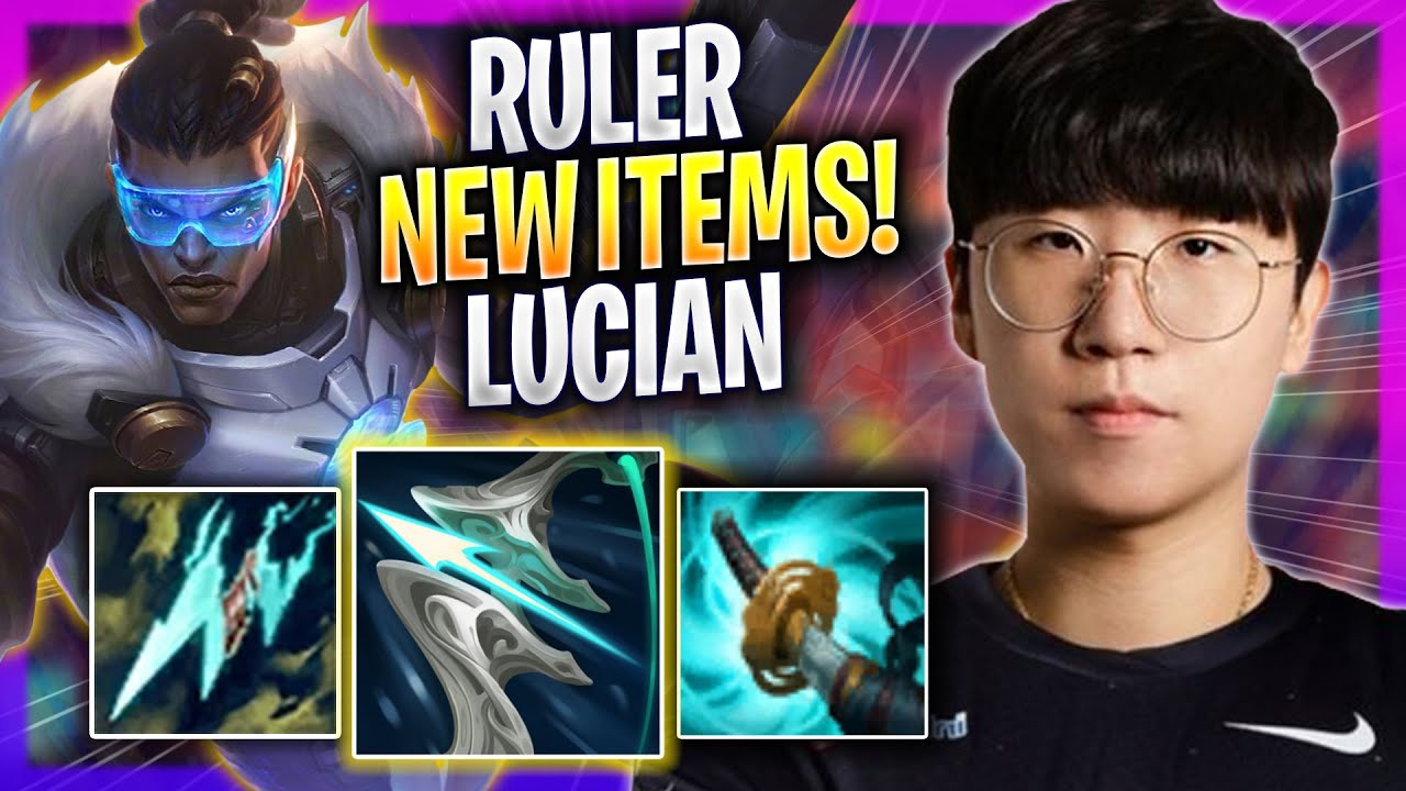 RULER TRIES LUCIAN WITH NEW ITEMS! - JDG Ruler Plays Lucian ADC vs Kai ...