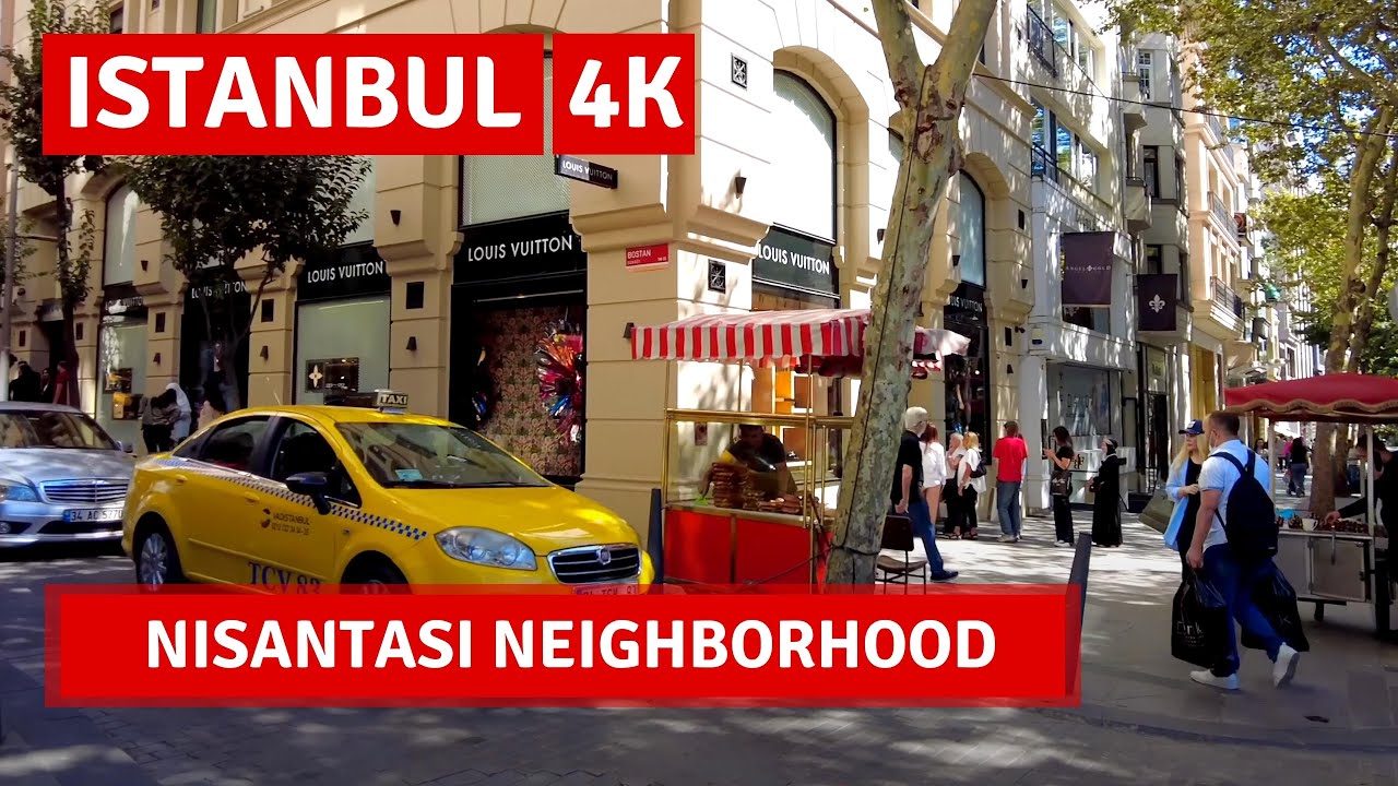 Nisantasi Istanbul 2022 5 October Walking Tour|4k UHD 60fps - YouTube