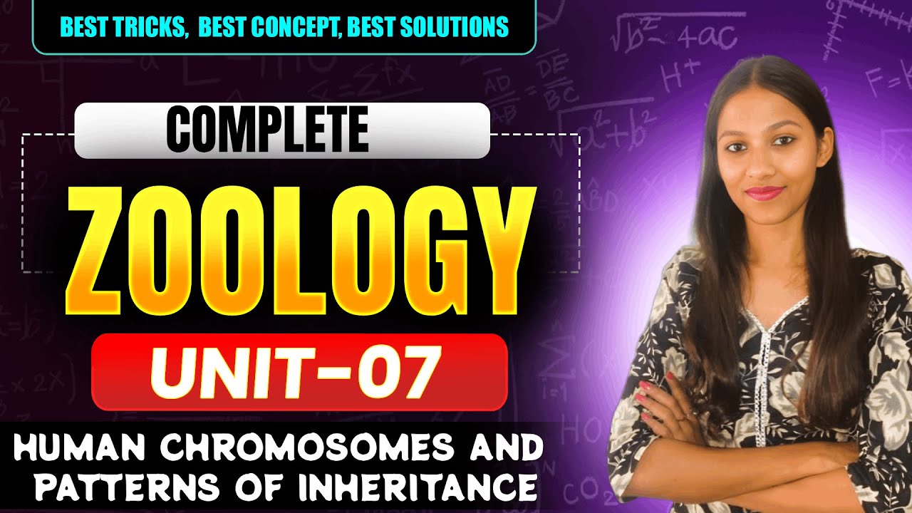 #3 UNIT 7 | Human chromosomes and pattern of Inheritance | Pedigree ...