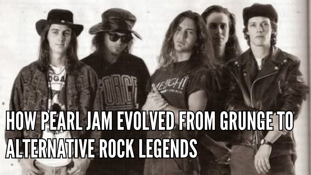 How Pearl Jam Evolved from Grunge to Alternative Rock Legends - YouTube