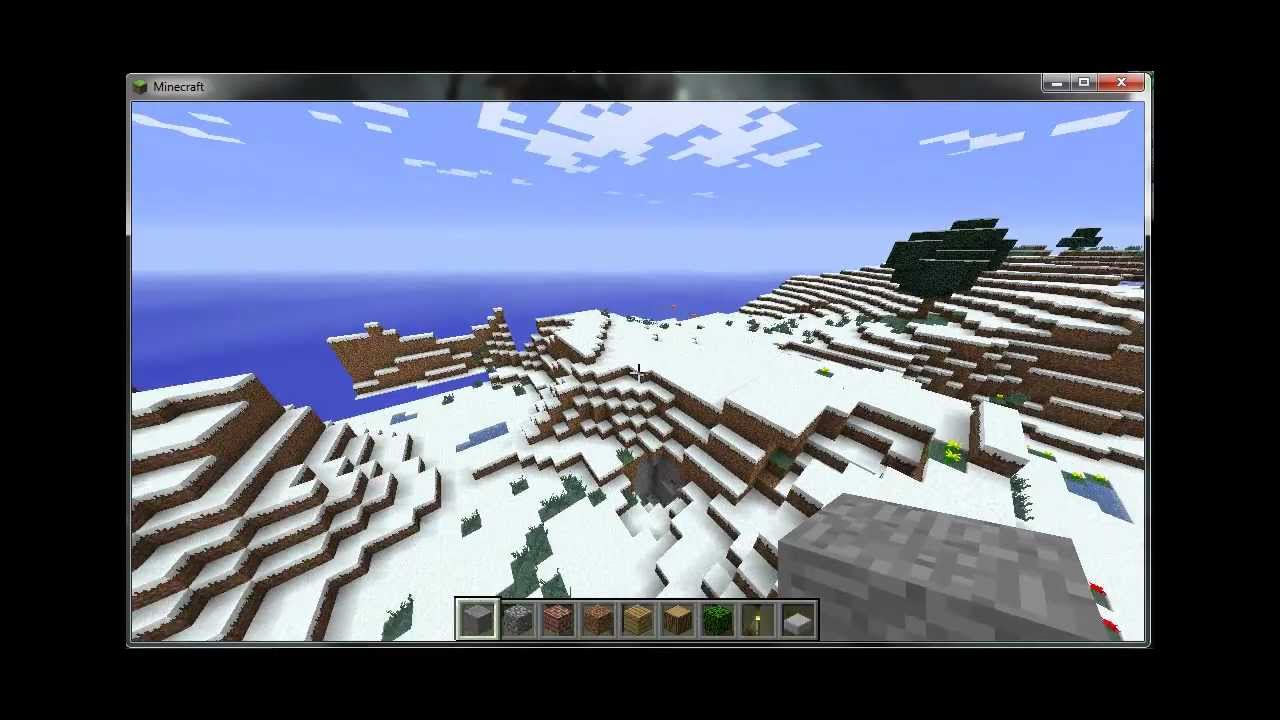 Minecraft Snow Seed's For [1.0.0] - YouTube