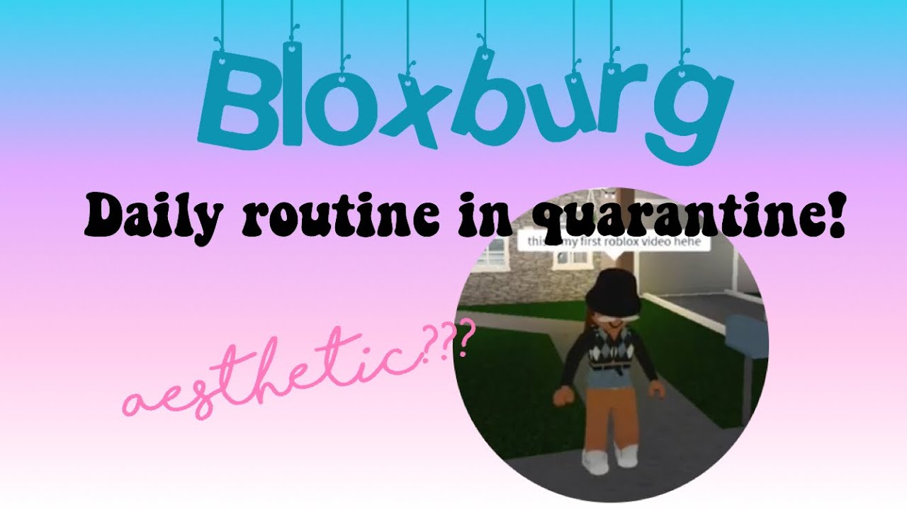 Daily routine in bloxburg! - YouTube