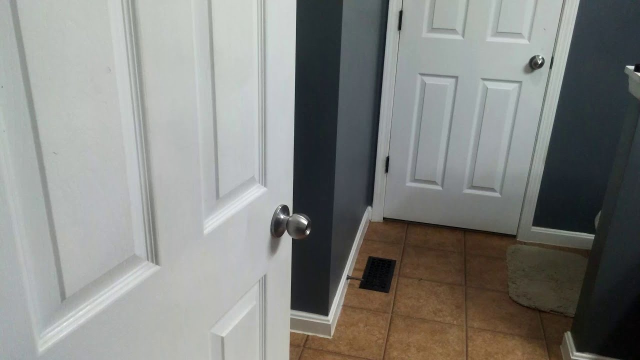How to Properly Close a Door - YouTube