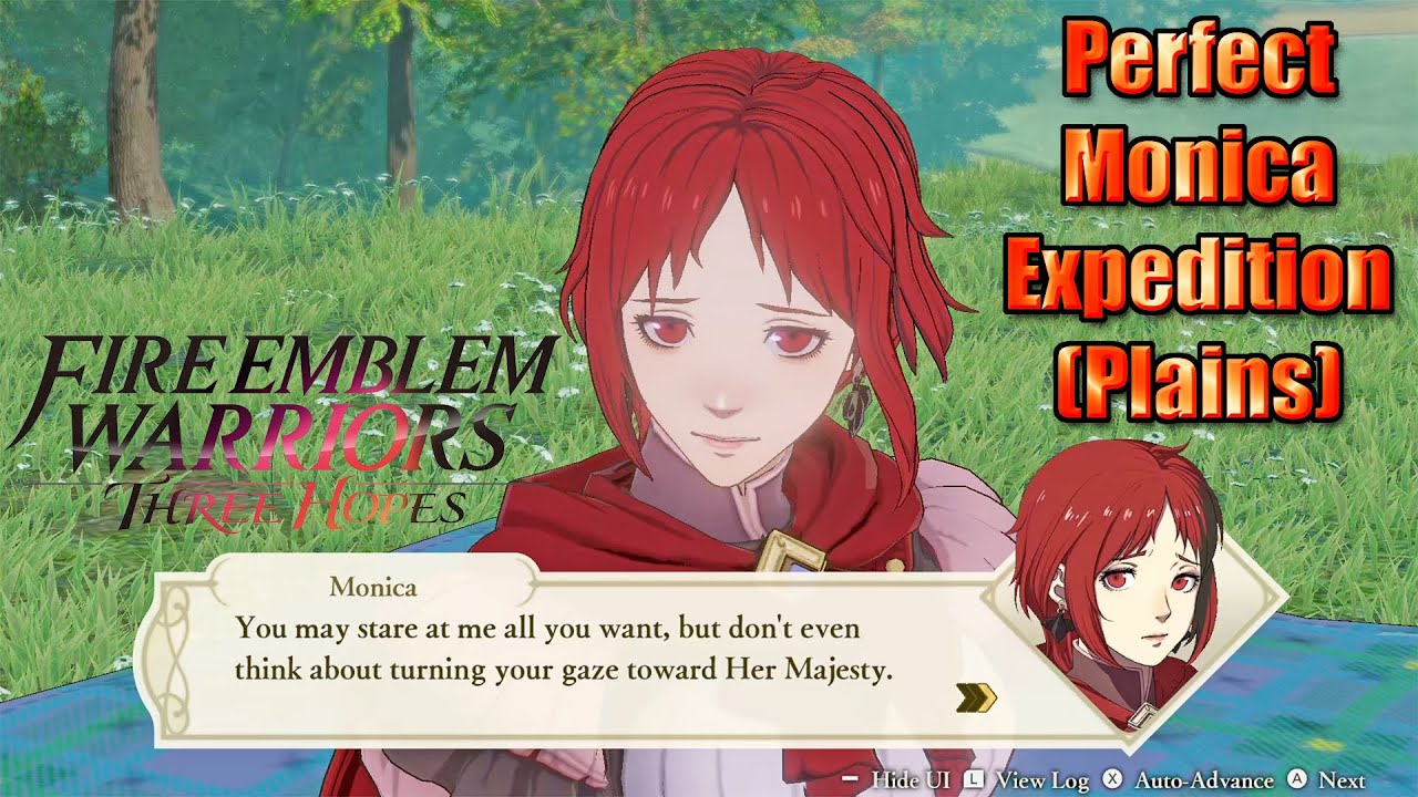Fire Emblem Warriors: Three Hopes - PERFECT Monica Expedition (Plains ...