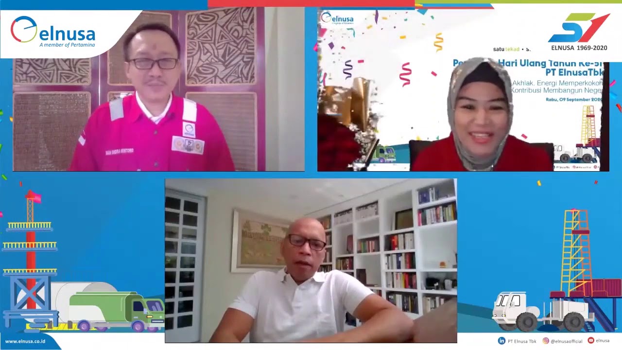 HUT 51 PT Elnusa Tbk : Inspiring Session oleh Dr. Handry Satriago (CEO ...