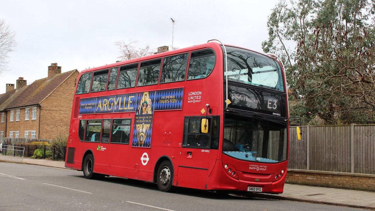Full Route Visual | London Bus Route E3 | Greenford Broadway to Edensor ...