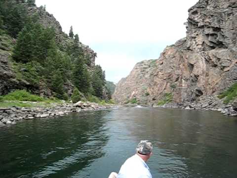 Morrow Point video of colorado with mountains and the lake - YouTube