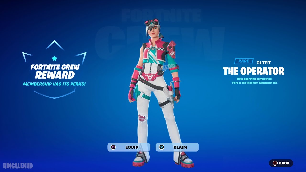 How To Get the Operator Crew Legacy Set Pack FREE In Fortnite ...
