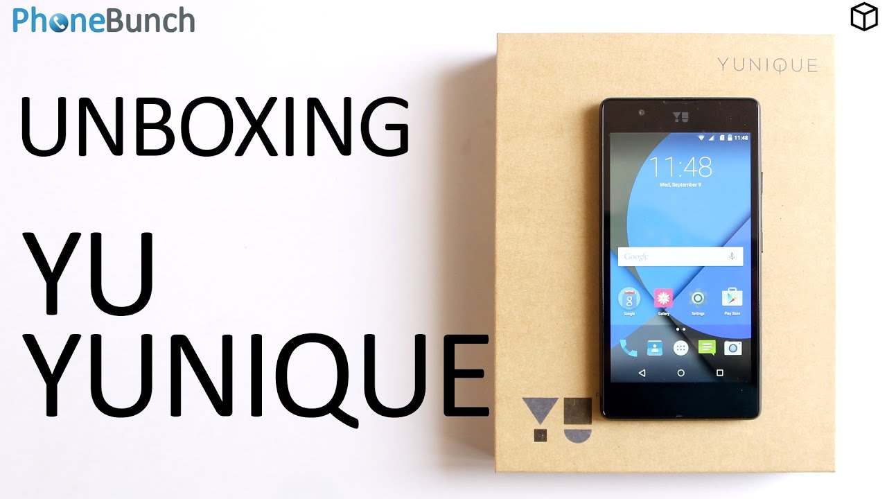 YU Yunique Unboxing and Quick Review - YouTube