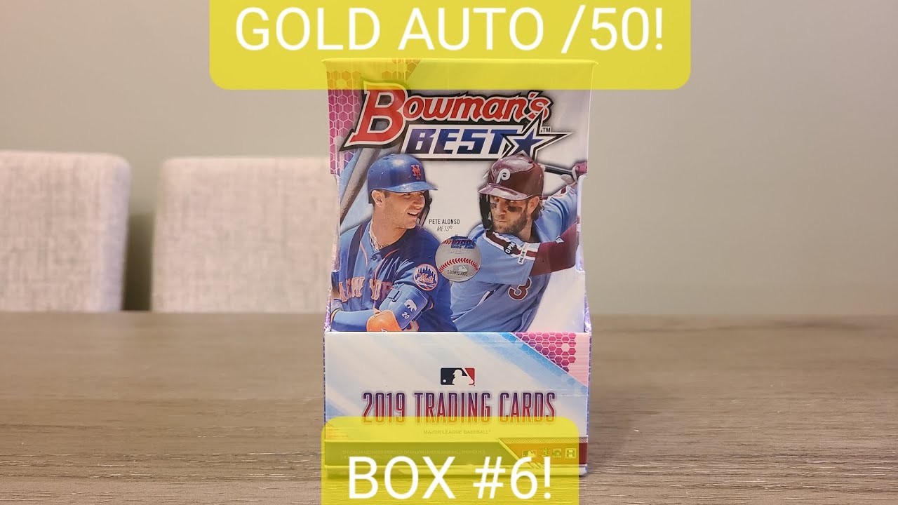 My First Case Box #6! Gold Auto!! - YouTube