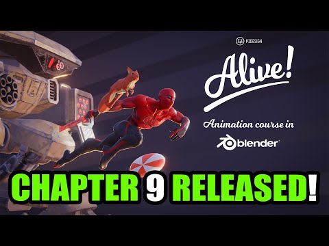 Blender animation course Alive! chapter 9 released - YouTube