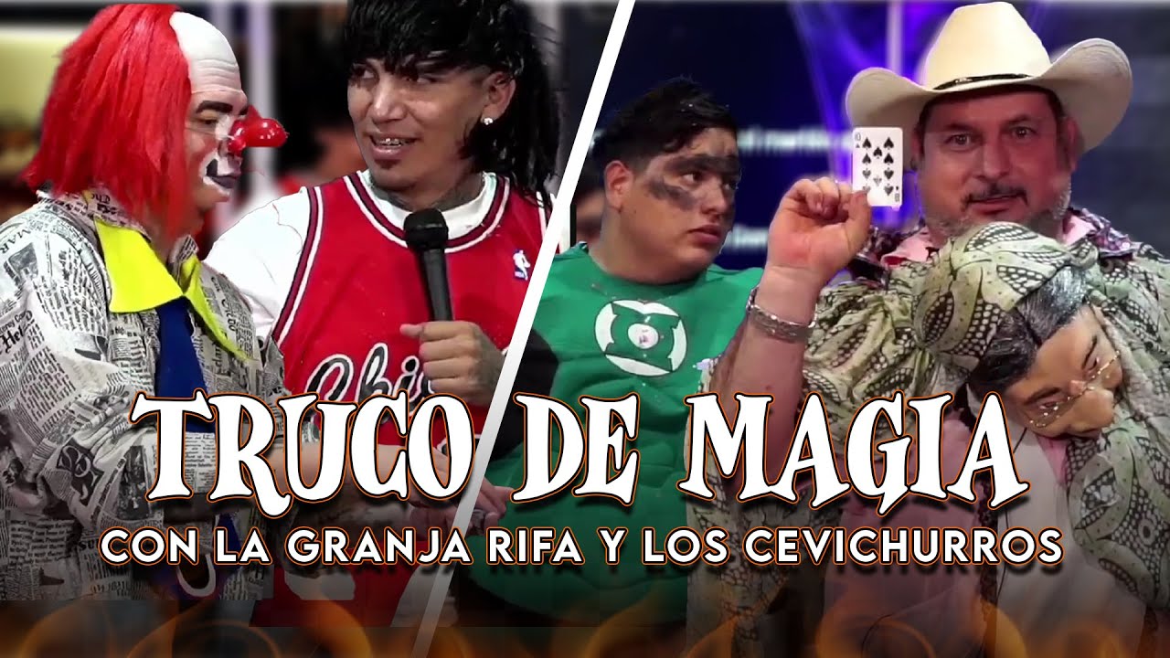 Truco de magia de La Granja Rifa | Hernán El Potro - YouTube