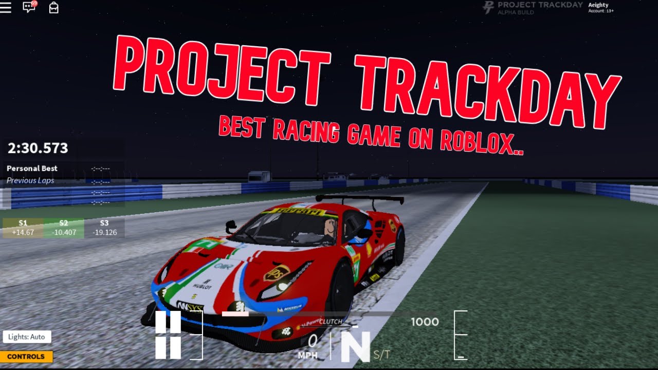 Project Trackday Gameplay. Best Racing game on roblox.. - YouTube