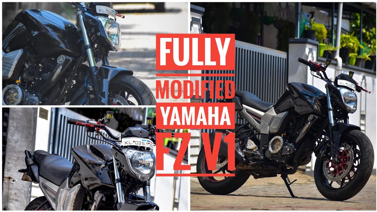 Yamaha FZ V1 Best Modified #youtubevideo #shortsvideo #viralvideo - YouTube