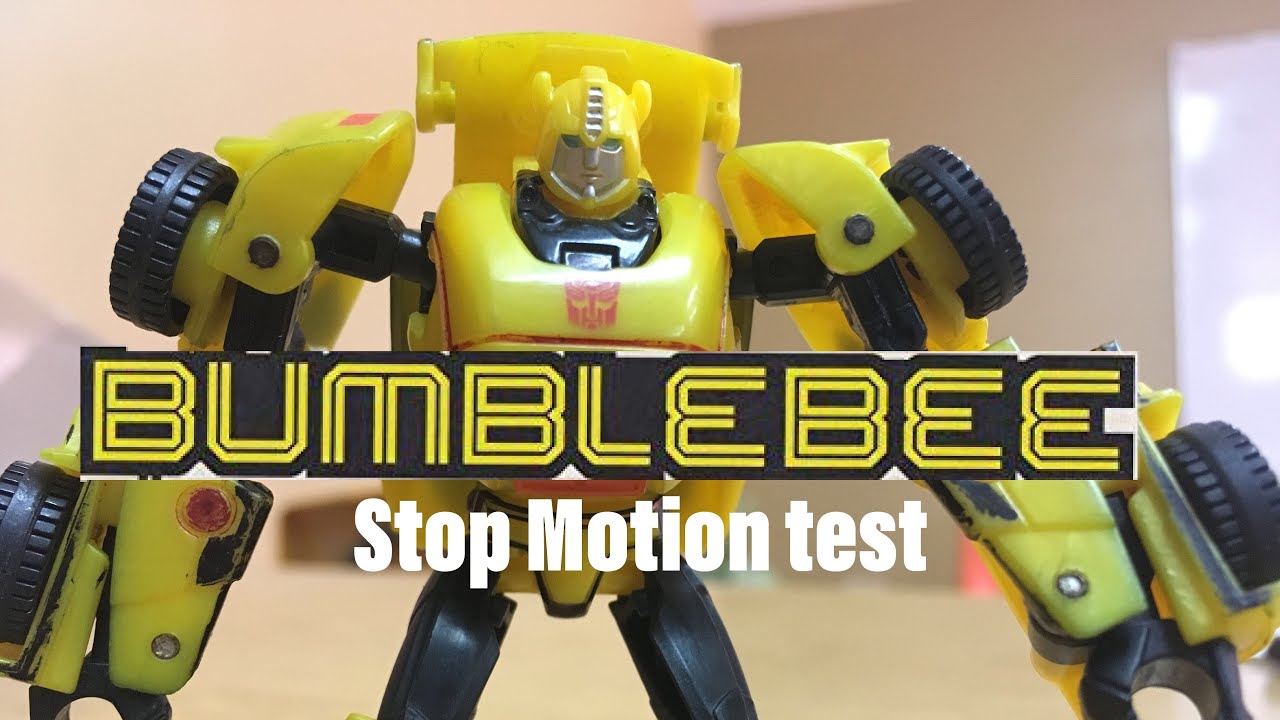 Bumblebee Stop Motion test - YouTube