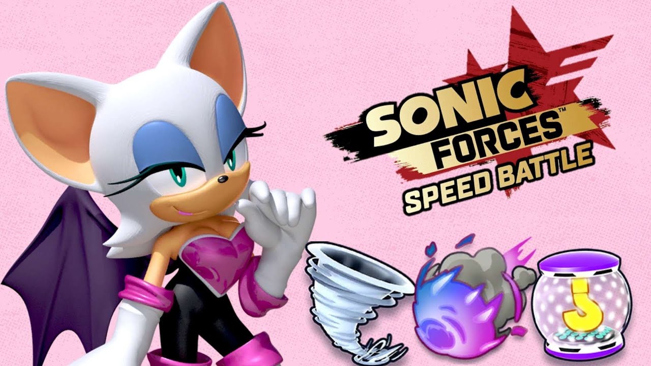 Sonic Forces Speed Battle - Rouge - gameplay - YouTube
