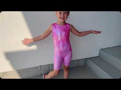Girls Gymnastics Toddler Dance Biketards Mermaid Unicorn Athletic Dance Wear Shiny Rainbow