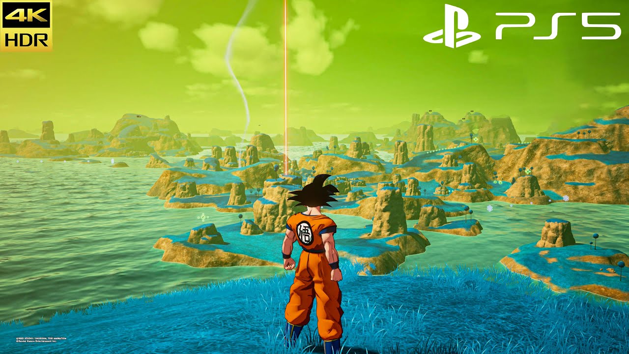 Dragon Ball Z: Kakarot (PS5) Planet Namek Goku Gameplay 4K 60FPS HDR ...