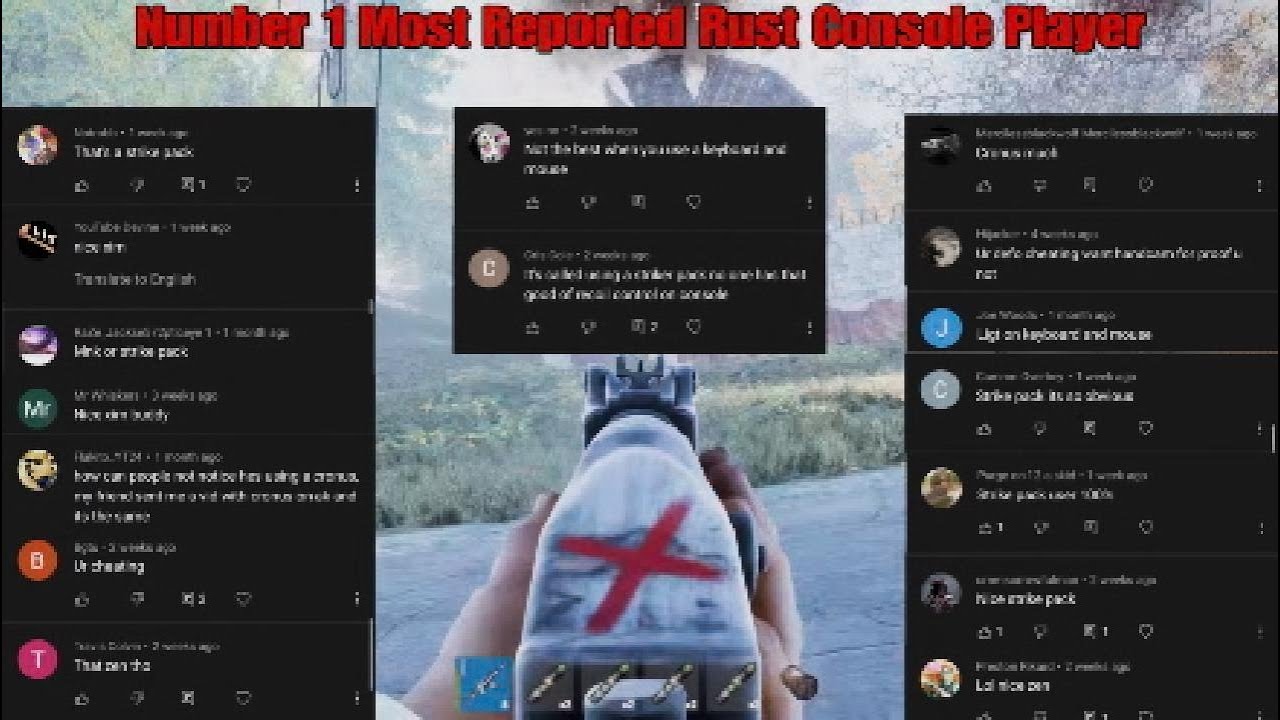 Number 1 Most Reported Rust Console Player PVP Montage - YouTube