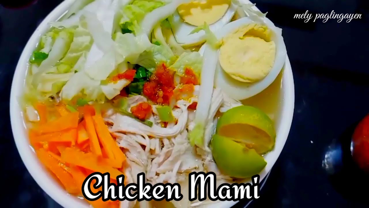 Filipino Chicken Noodle Soup | Mami - YouTube