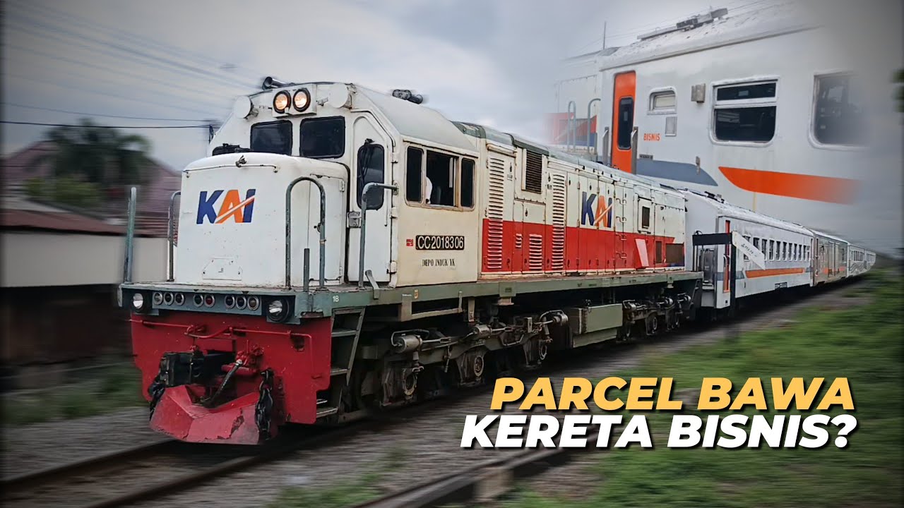 MOMEN KA PARCEL MEMBAWA KERETA LANGKA - Berburu Kereta Api Siang di ...