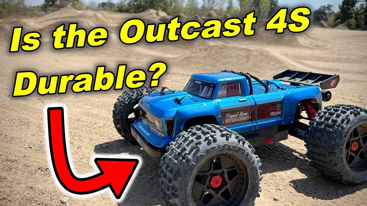 Arrma Outcast 4x4 4S V2 bash and break - Best RC car? Most Durable ...