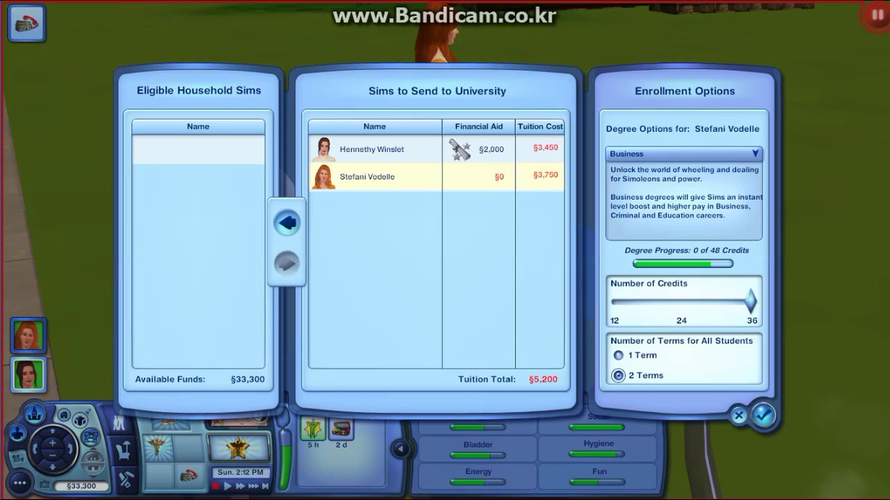 The Sims 3 University Major Selection Music 2 - YouTube