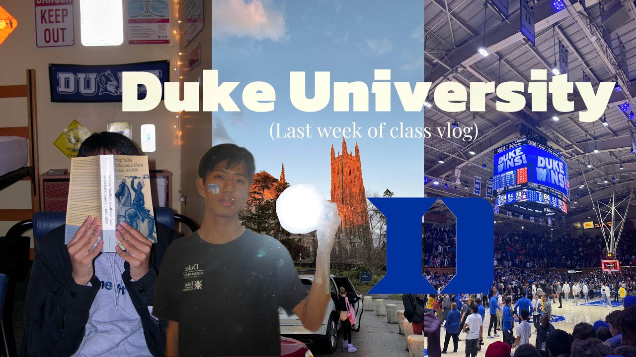 UNI DIARIES: Last week of classes at Duke University 💙😈📓 |Study Vlog ...