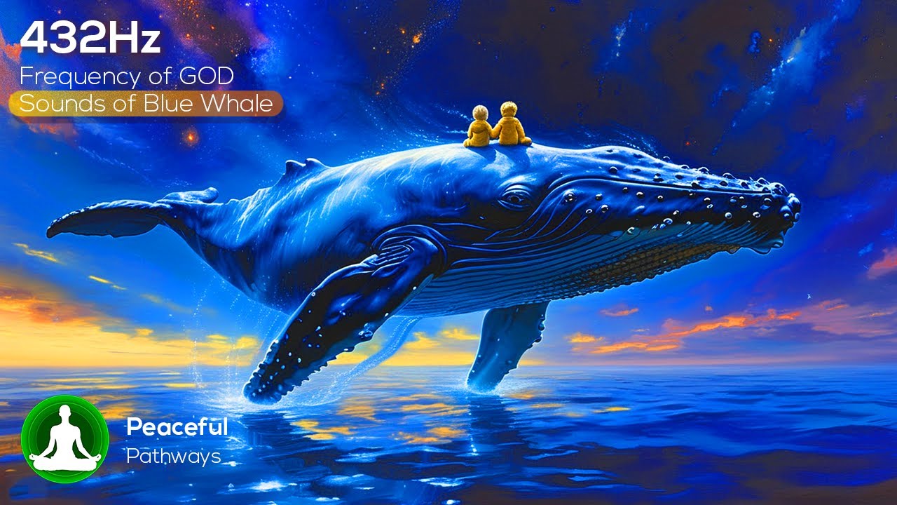 432 hz || The Magical Sounds of BLUE WHALES, Connecting Yourself to the ...