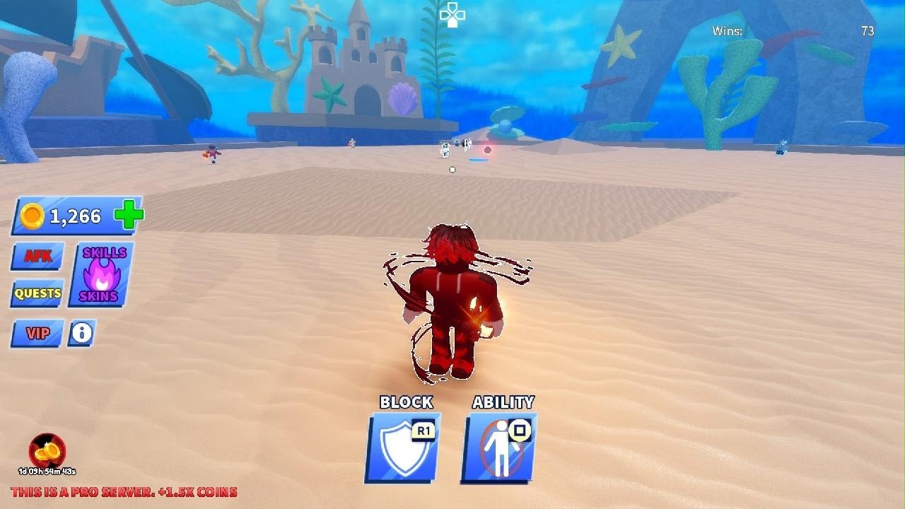 Roblox blade ball pro servers - YouTube