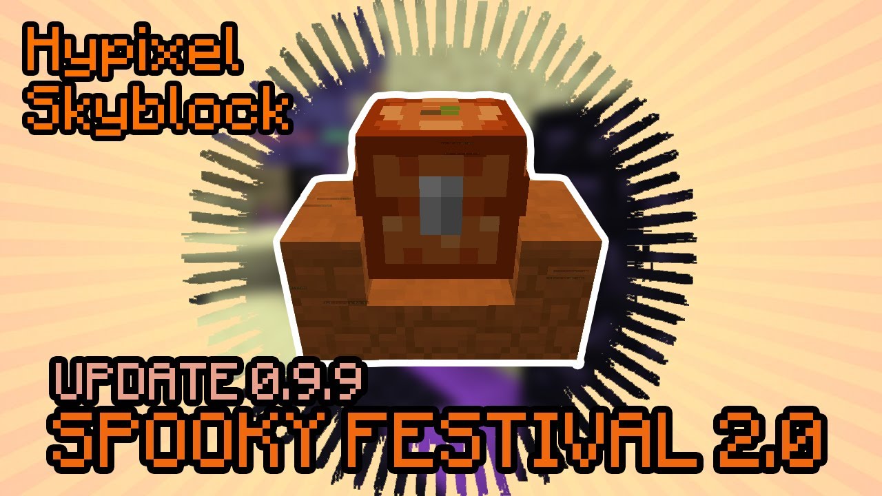 SPOOKY FESTIVAL UPDATE Hypixel Skyblock Deutsch | Multidissimo - YouTube