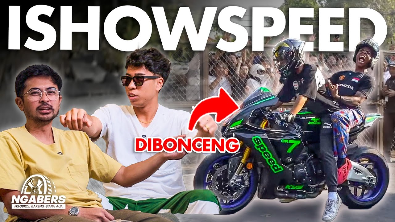 TUTORIAL BONCENGIN ISHOWSPEED PAKE YAMAHA R1M Di Bali‼️ Keysa Mahesa ...