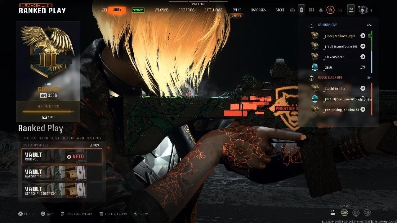 BO6 Gold Rank runs - YouTube