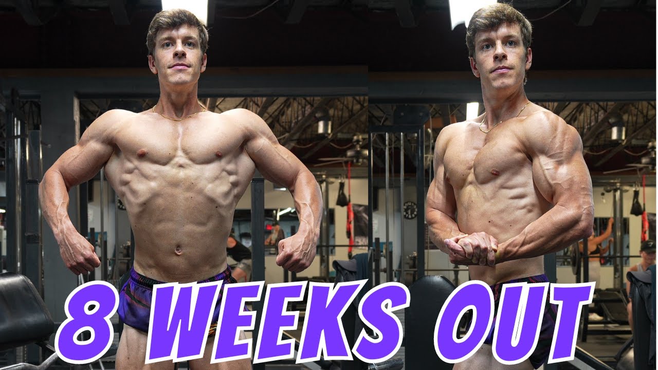 8 WEEKS OUT from my FIRST BODYBUILDING SHOW | WIN THE DAY! - YouTube