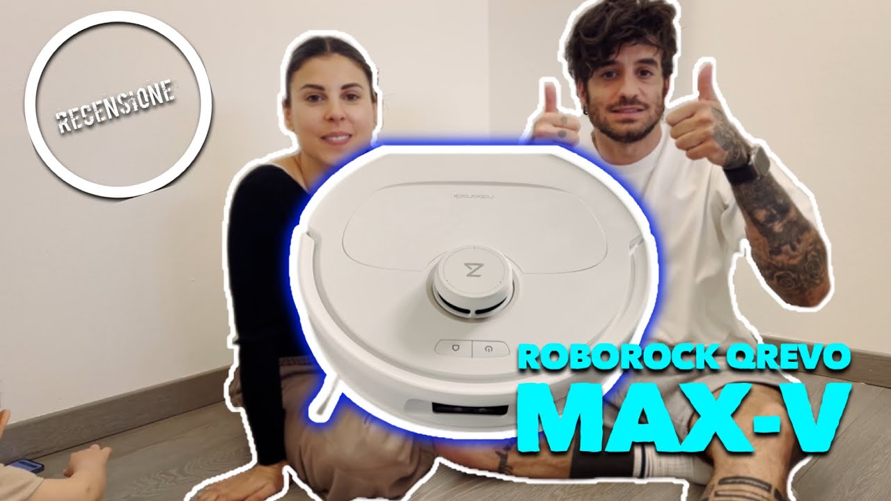 ROBOROCK QREVO MAXV: recensione 🤩 - YouTube